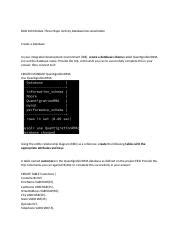 Creating A Database Schema Step By Step Guide For DAD 220 Course Hero