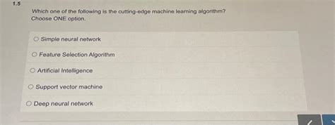 Solved Which One Of The Following Is The Cutting Edge Chegg