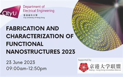Fabrication And Characterization Of Functional Nanostructures 2023 University Event Calendar