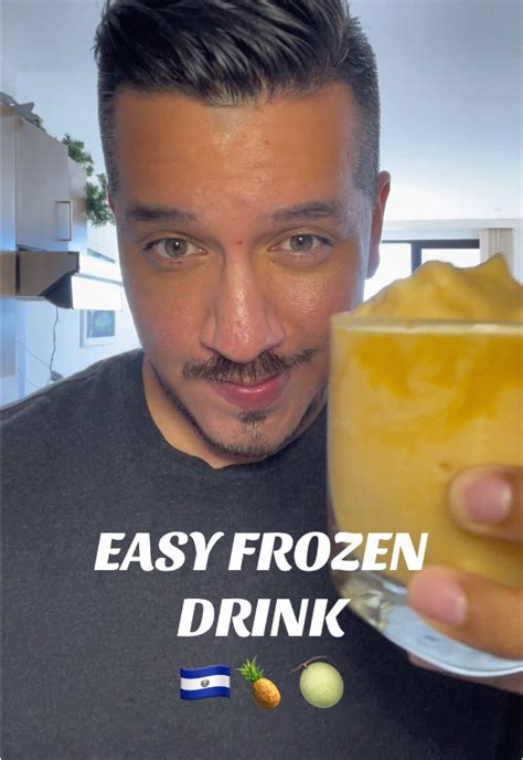 Refreshing Frozen Fruit Drink Recipe From El Salvador Tiktok