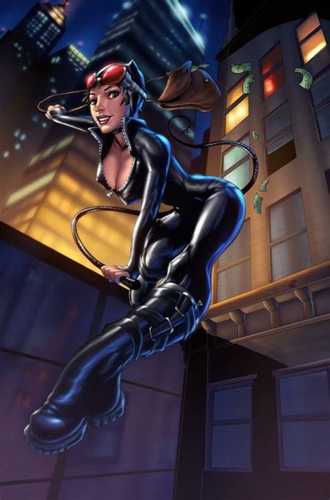 Spectacular Illustrations By Victor Bartlett Cruzine Catwoman