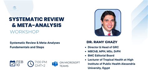 Systematic Review And Meta Analysis Global Researcher Club