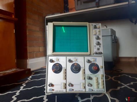 Toronto Tektronix 5103n Vintage Oscilloscope W 5a23n Amp 5a22n Diff Amp 5b10n Time Base