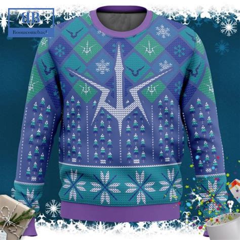 Code Geass Symbol Lelouch Ugly Christmas Sweater Boomcomeback