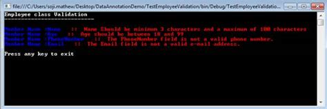 Basic Introduction To Data Annotation In Net Framework Codeproject