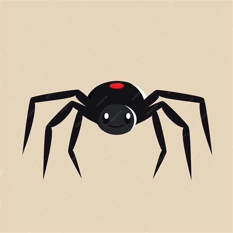 Premium Vector Cute Spider Vector With Detailed Illustration Of Light