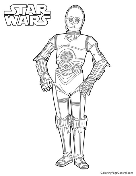 Star Wars Droid Coloring Pages At Free Printable