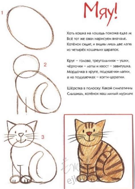 Cómo Dibujar Un Gato De Dibujos Animados Paso A Paso Cómo Dibujar Al