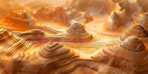 visualizing elevation and trails topographic map with contour lines