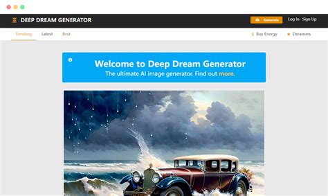Deep Dream Generator Aiagc导航
