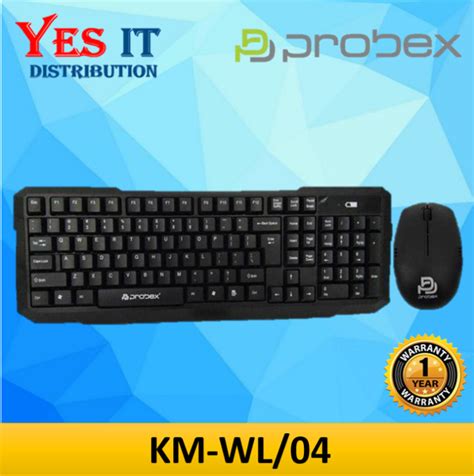 PROBEX 2 4GHZ WIRELESS KEYBOARD MOUSE COMBO PACK Lazada