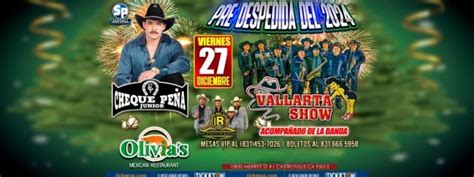 Tickets For Pre Farewell 2024 With Vallarta Band Show At Olivias