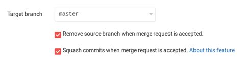 Git Gitlab History Of Commits Are Available After Merge Request Stack Overflow
