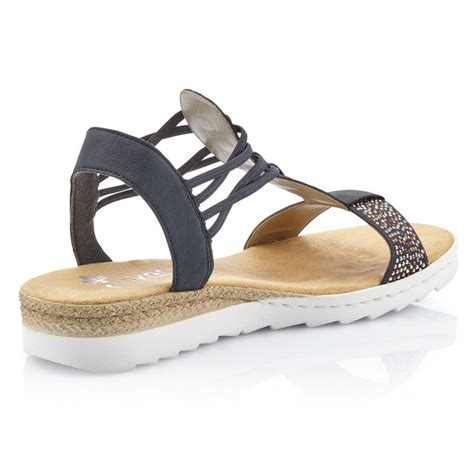 Rieker 63062 14 Rieker Sandalen Blau