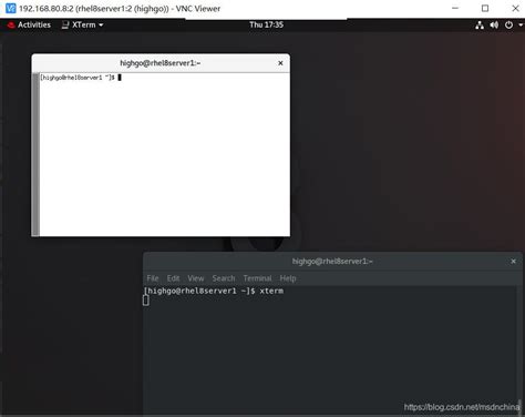 在rhel8中不存在xclock，请使用xterm代替xclockcentos8 Xclock Csdn博客