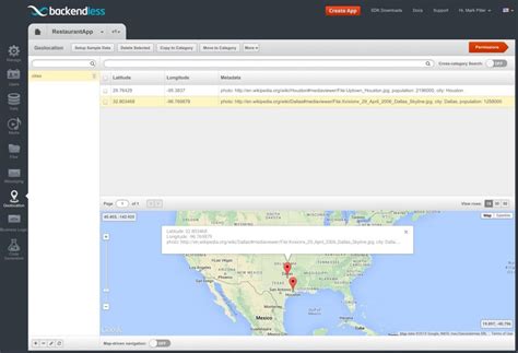 How To Save A Geopoint With API Backendless