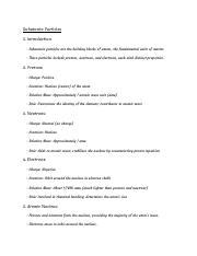 Understanding Subatomic Particles Protons Neutrons And Course Hero
