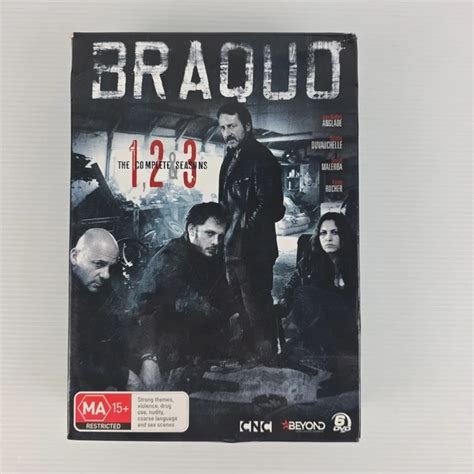 Braquo Complete Series Seasons 1 3 1 2 3 Dvd Box Set Pal Region