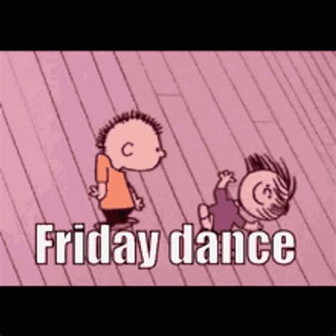 Peanuts Animated Characters Happy Friday Dance Peanuts Animated Characters Happy Friday Dance