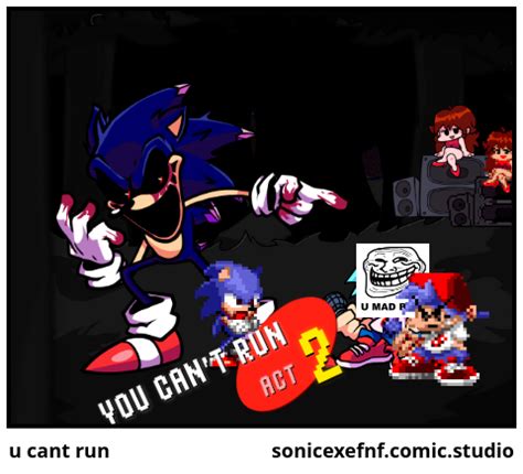 U Cant Run Comic Studio