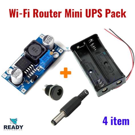 Wi Fi Mini Ups Kit Diy Wi Fi Mini Ups Kit Solar Panel Daraz Com Bd