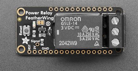 Featherwing Of The Day Adafruit Power Relay Featherwing Wingoftheday « Adafruit Industries