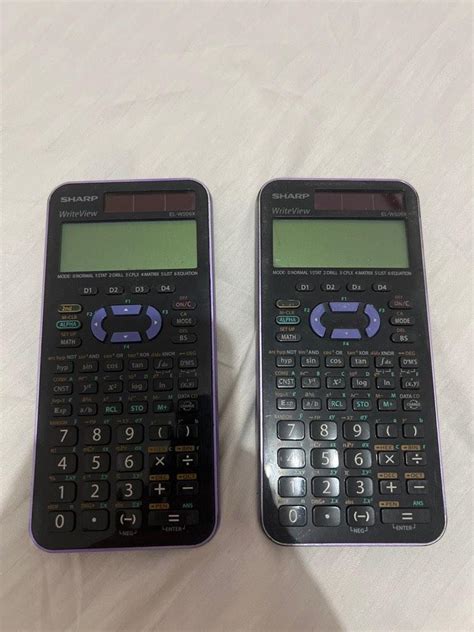 Scientific Calculator Sharp Writeview El W506x Mobile Phones And Gadgets