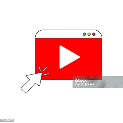 비디오 검색 색된 아이콘입니다 벡터 디자인 일러스트 레이 션 Html에 대한 스톡 벡터 아트 및 기타 이미지 Html