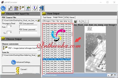 Cách tách lấy cắt hình trong file PDF đơn giản dễ miễn phí