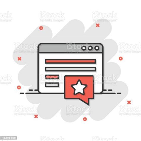 코믹 스타일의 웹 사이트 아이콘 흰색 고립 된 배경에 돋보기 만화 벡터 그림성장 화살표 스타 스플래시 효과 비즈니스 컨셉 에 대한 스톡 벡터 아트 및 기타