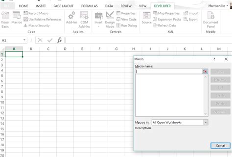 All Buttons Under Developer Greyed Out After Pressing Macro Button Microsoft Community