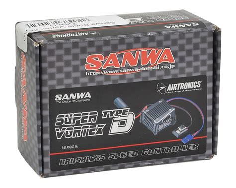 Sanwa Airtronics Super Vortex Type D Sensored Brushless Drifting ESC SNW107A54253A AMain Hobbies