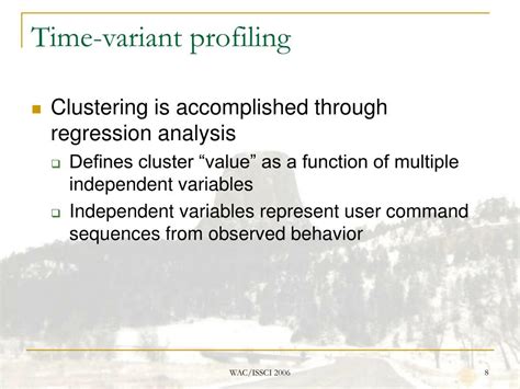 ppt automated anomaly detection using time variant normal profiling