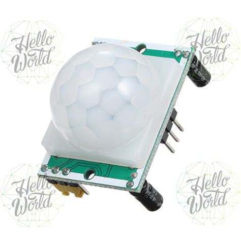 Sensor Detector De Movimiento Hc Sr501 Pir Infrarrojo Pasivo Hello