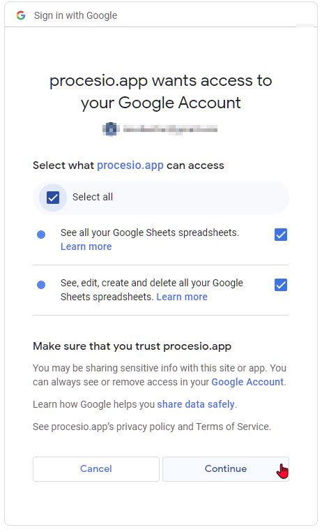OAuth Google Sheets Integrations Demos