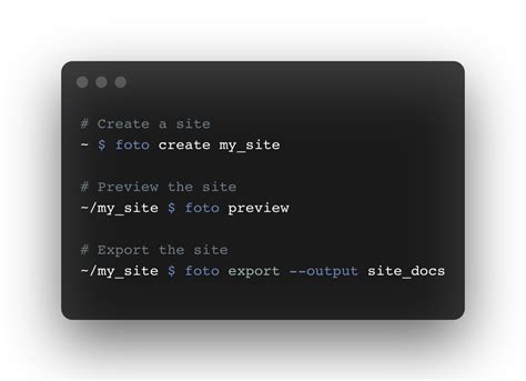 GitHub Waynezhang Foto Yet Another Another Publishing Tool For Minimalist Photographers