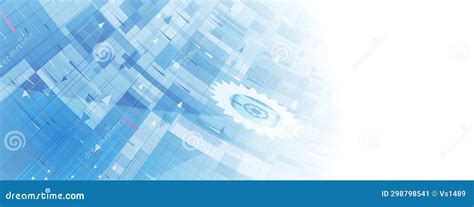 Technology Abstract Futuristic Science Background For Internet Business