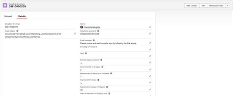 Where Do I Edit An Envelope In Salesforce After Save And Close Community