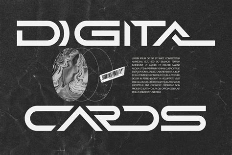 Digital Cards Font