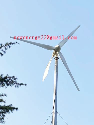 Variable Pitch Wind Turbine New Design 5kw