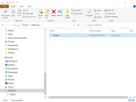 How To Create A Hidden Nearly Undeletable Folder In Windows 10
