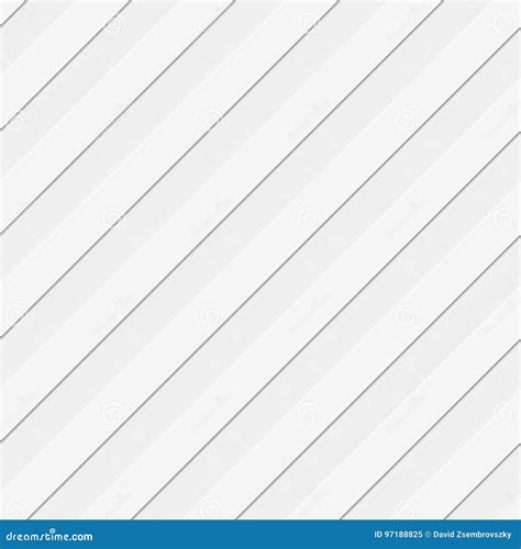 Seamless 3d Diagonal Stripe Pattern Background Stock Vector