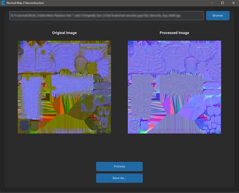 Github Revoconnernormal Map Z Reconstruction A Simple Windows Program To Derive Blue Z