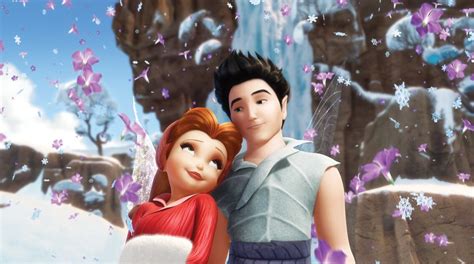 Tinkerbell And Friends Hug Her