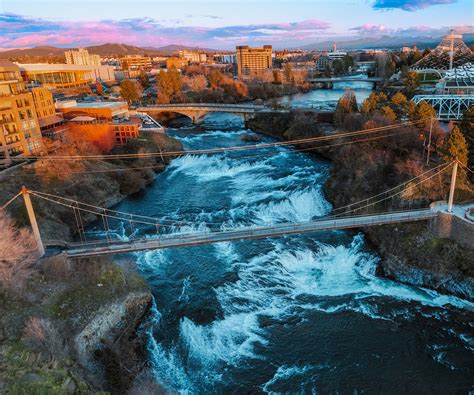 Riverfront Park Suspension Bridge Rehabilitation Kpff