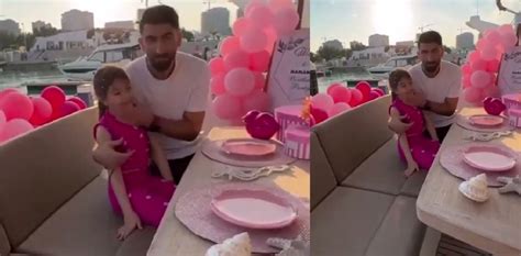 تولد لاکچری بیرانوند برای دخترش روی عرشه کشتی فیلم