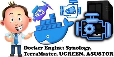 Docker Engine Synology Terramaster Ugreen Asustor Qnap Marius Hosting