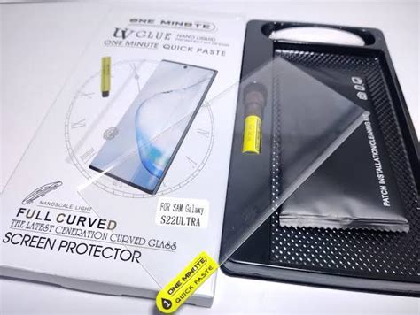 Samsung Galaxy S21 Ultra Uv Light Adhesive Tempered Glass Screen
