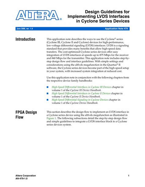 pdf an 479 design guidelines for implementing lvds …application