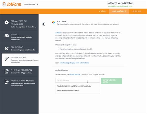 Comment Intégrer Jotform Avec Airtable